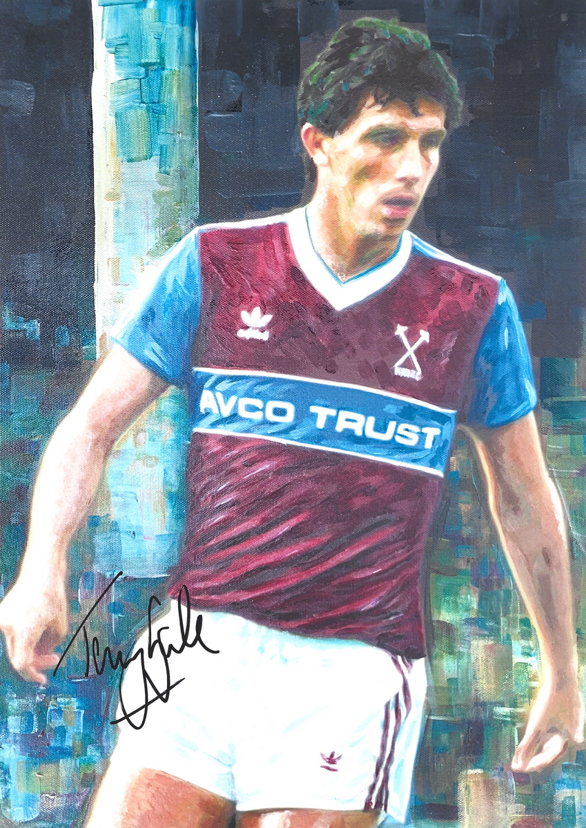 SIGNED: Tony Gale print – Hammers Chat