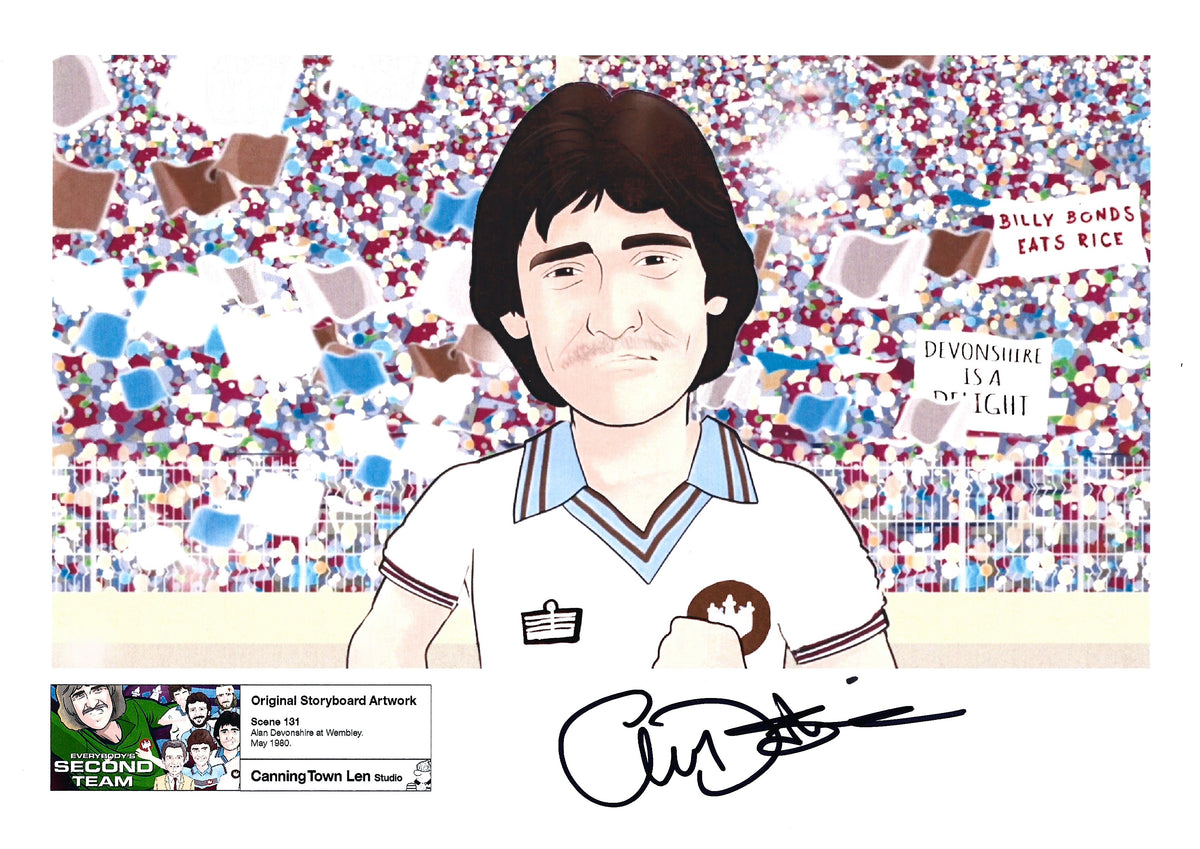 SIGNED: Devonshire Wembley Film Scene – Hammers Chat