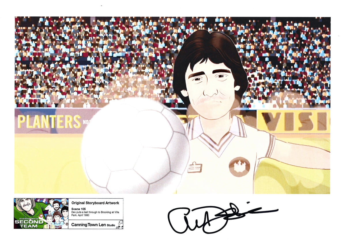 SIGNED: Alan Devonshire at Villa Park! – Hammers Chat
