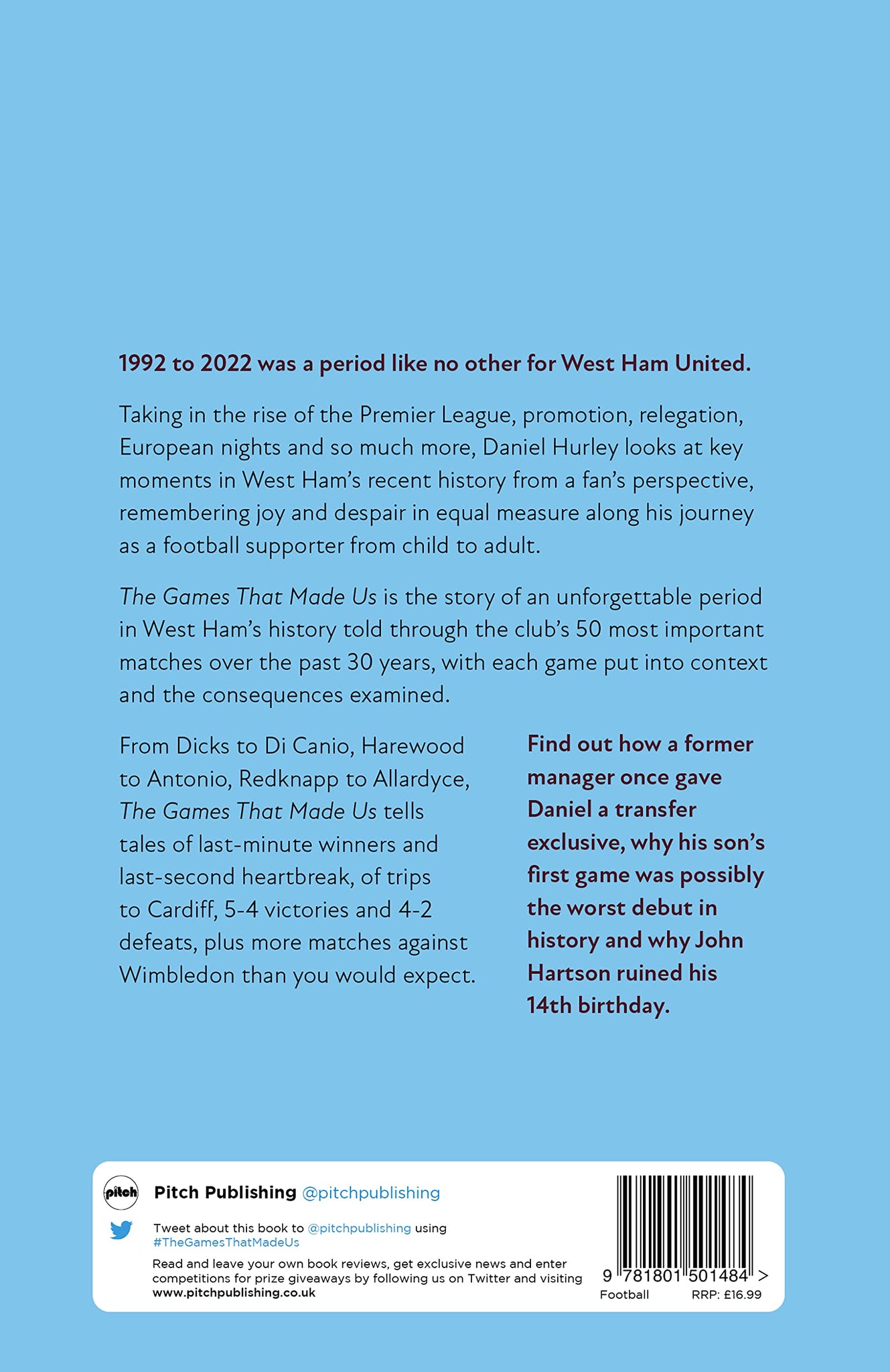 The Games That Made Us! (Signed) – Hammers Chat