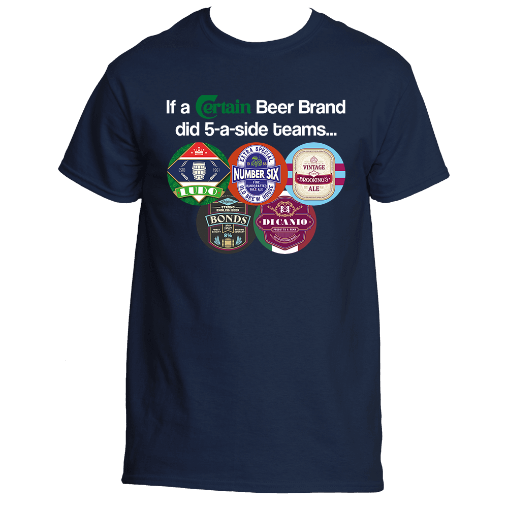 Beer Mat t-shirt – Hammers Chat